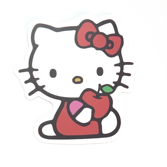 Hello Kitty | Accessories | Hello Kitty Vinyl Sticker | Poshmark